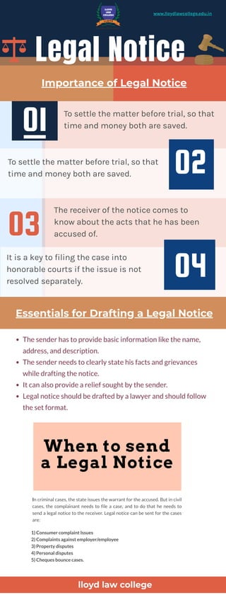 All about Legal Notice | PDF