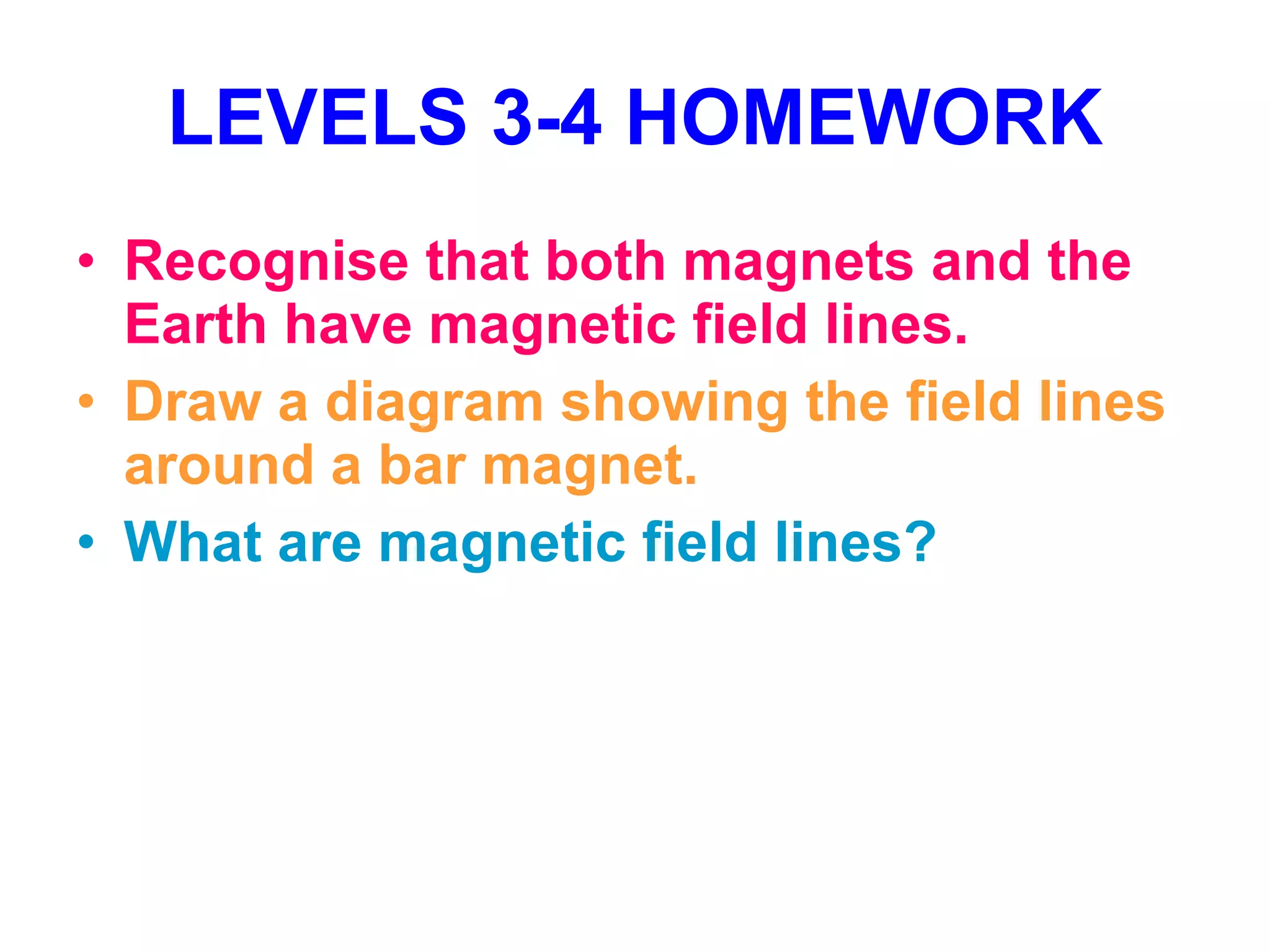 MAGNETS AND MAGNETIC MATERIALS | PPT