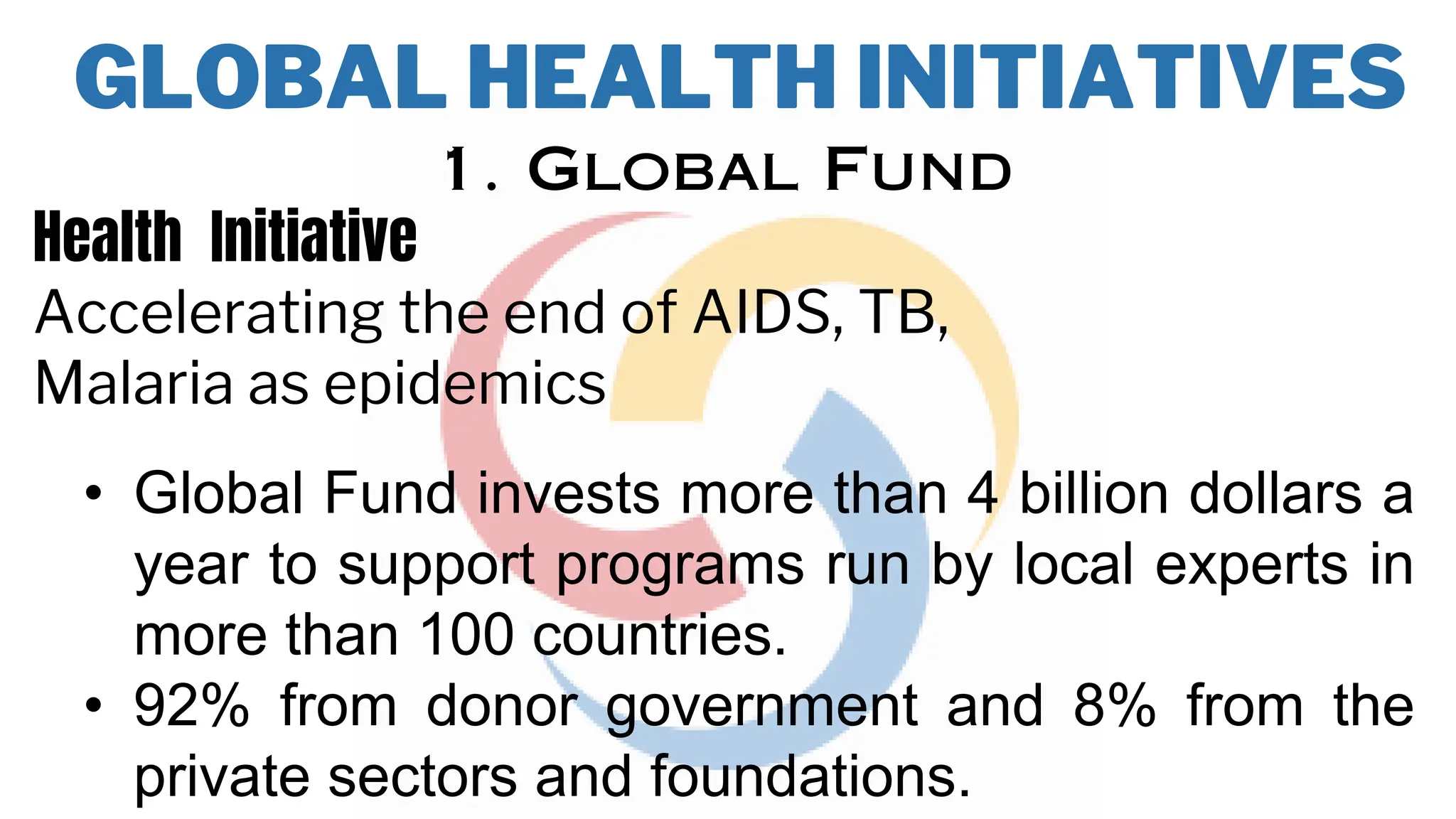 Significance of Global Health Initiatives | PPTX