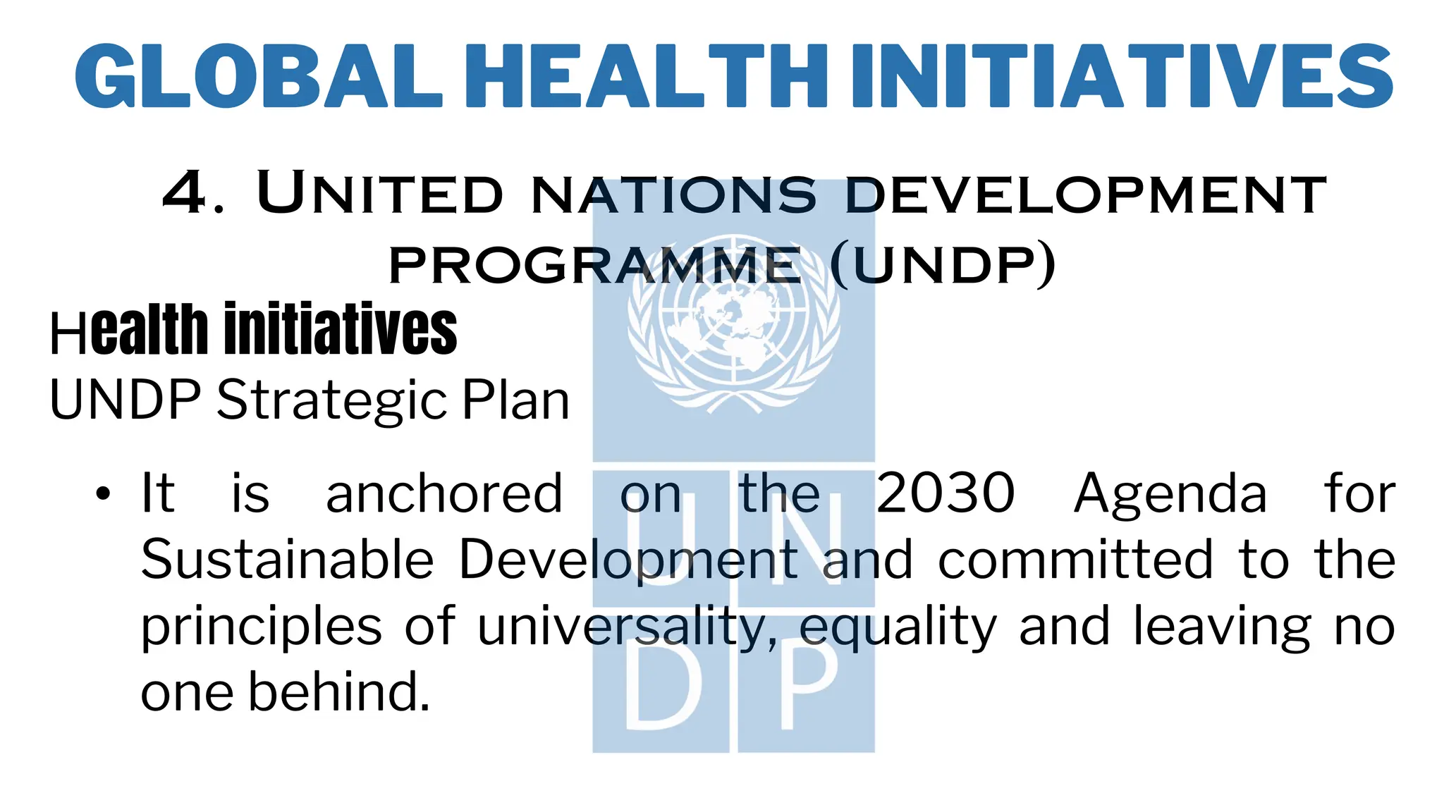 Significance of Global Health Initiatives | PPTX