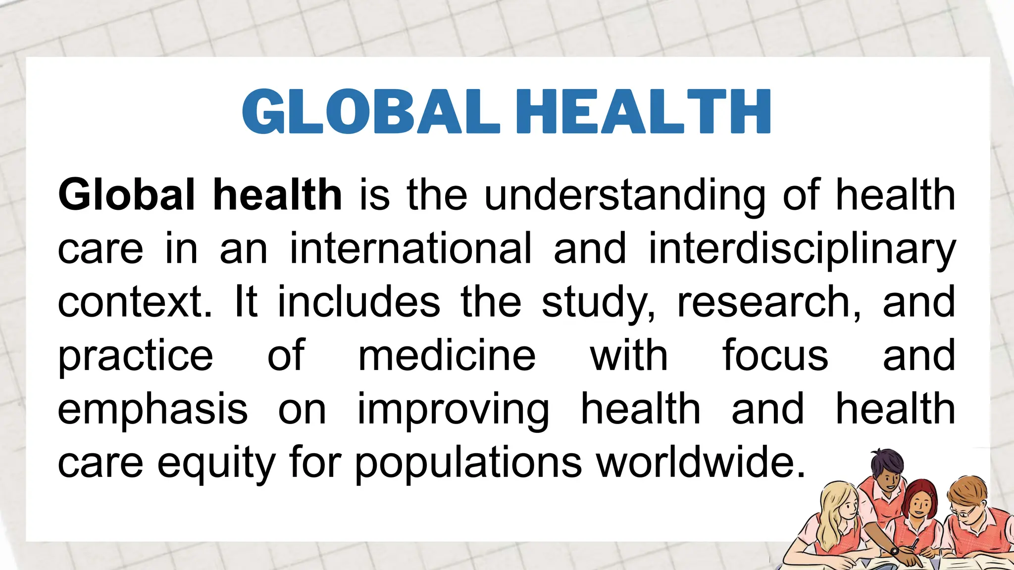 Significance of Global Health Initiatives | PPTX