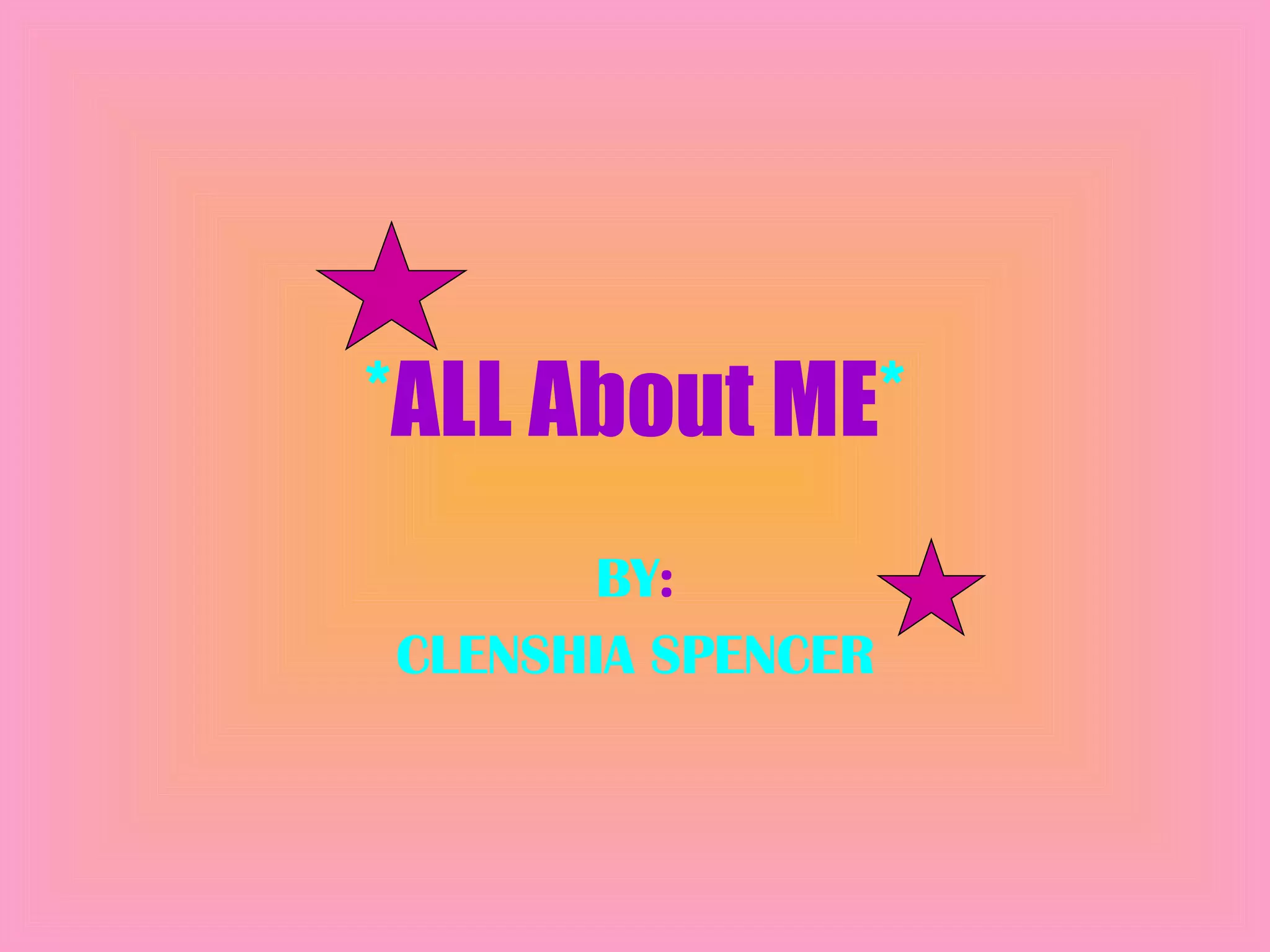 All About Me.Ppt 2 | PPT