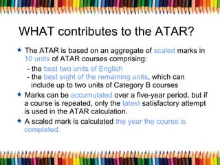 All about-the-atar | PPT | Educational Assessment | Education
