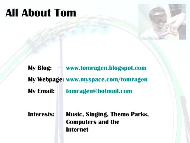All About Tom Presentation | PPT