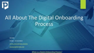 All About The Digital Onboarding Process | PPT