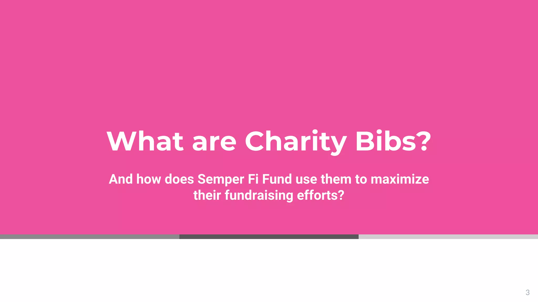All In-One Charity Bib Platform