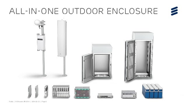 Outdoor Enclosure from Ericsson doubles radio capacity in same footpr…