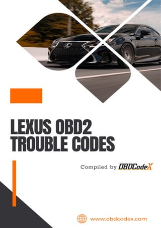 All Lexus OBD2 Trouble Codes List – OBDCodex | PDF