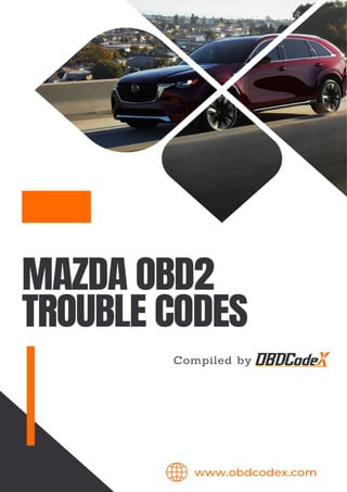 All Mazda OBD2 Trouble Codes List – OBDCodex | PDF