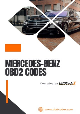 All Mercedes-Benz OBD2 Trouble Codes List – OBDCodex | PDF