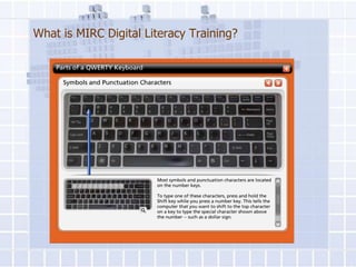 MIRC Digital Literacy training | PPT