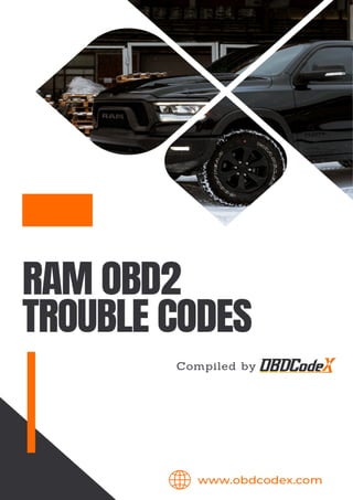 All RAM OBD2 Trouble Codes List – OBDCodex | PDF
