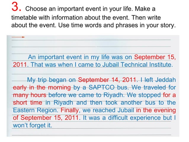 All star 2 unit 4 spotlight writing | PPT