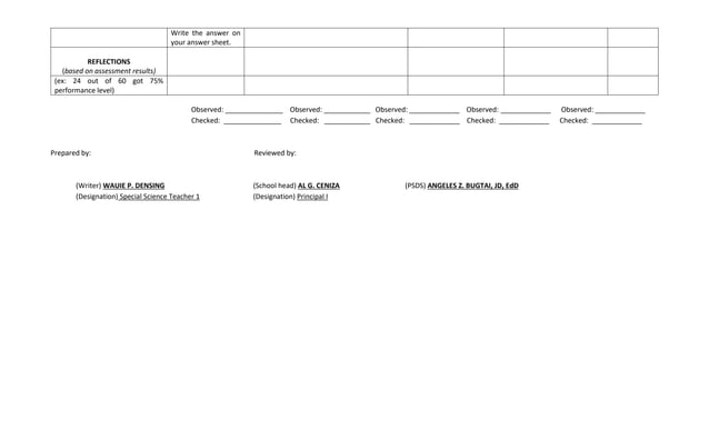 all-subjects-Prototype-LP.docx | Educational Assessment | Education