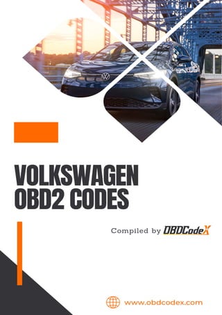 All Volkswagen OBD2 Trouble Codes List – OBDCodex | PDF | Auto Safety ...