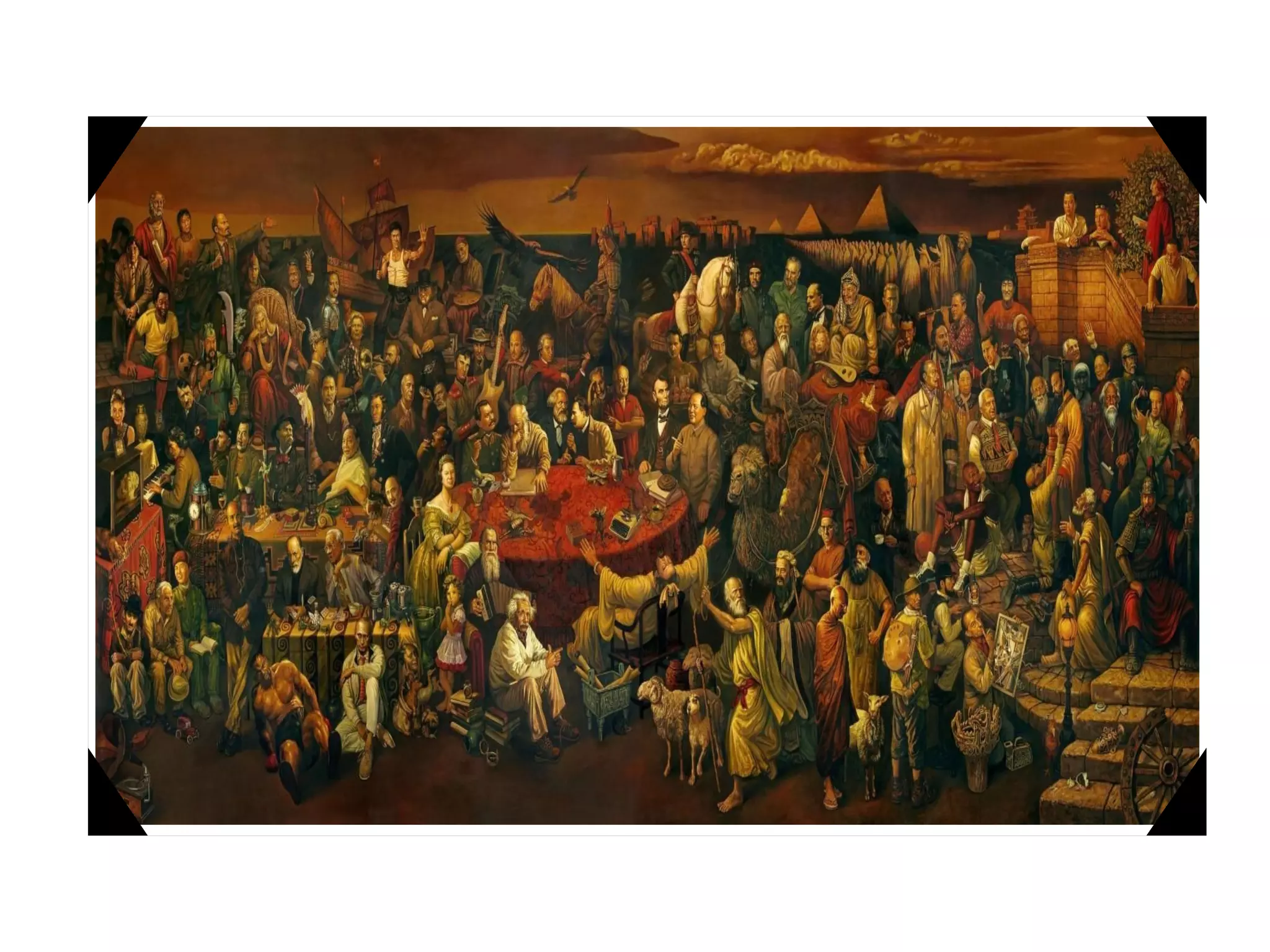All World Famous Men In One Single Photograph | PPT