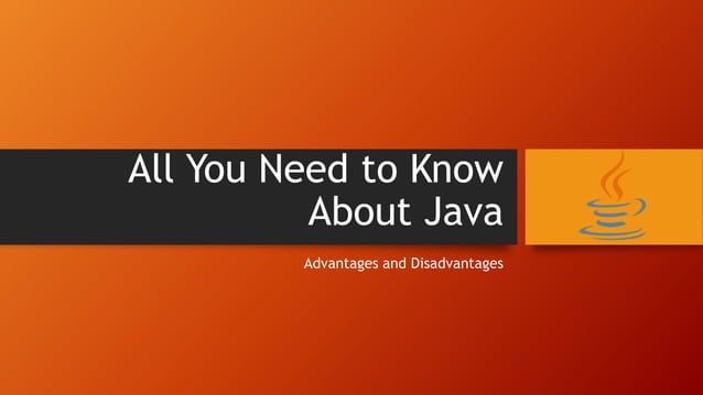 Java Guide: Advantages, Uses, Learning | PPT