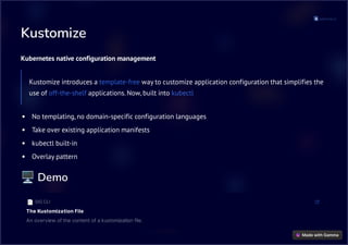 All You Need to Know About Kustomize | PDF | Cloud Computing | Internet