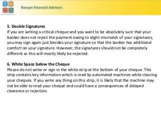 All about a cheque | PPTX