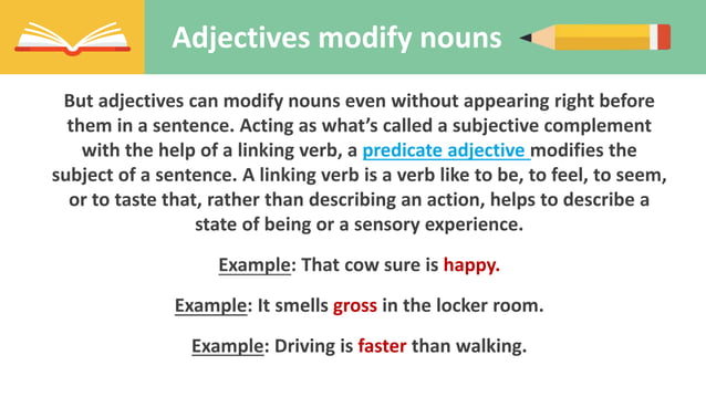 ALL ABOUT ADJECTIVE - an introduction to the world of english, part of ...