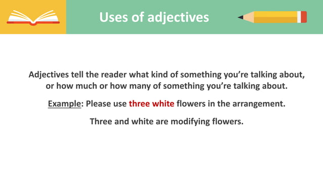 ALL ABOUT ADJECTIVE - an introduction to the world of english, part of ...