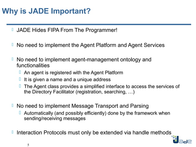 All about agents jade | PPT
