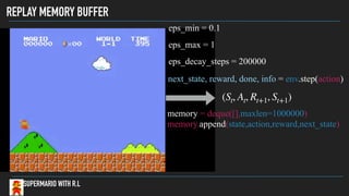 All about A.I SuperMario (Reinforcement Learning) | PDF
