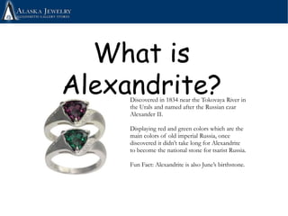 All About Alexandrite | PPT