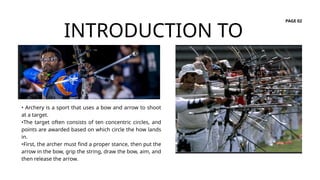All about Archery sports - History and Scope .pptx