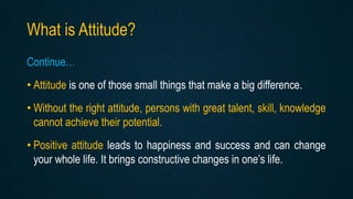 All about attitude | PDF