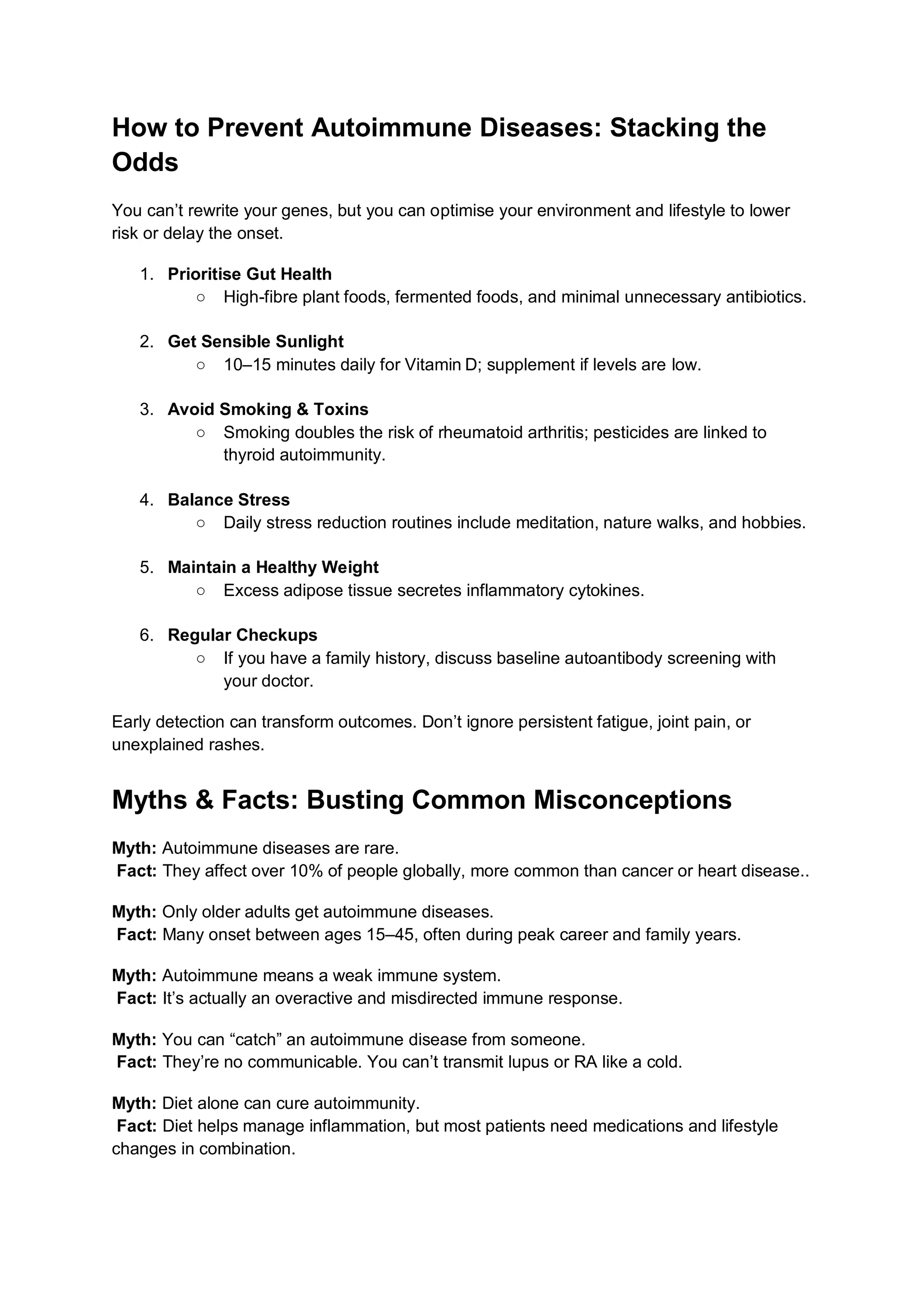 All about Autoimmune Disease: When Your Defender Becomes the Invader | PDF