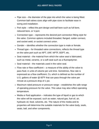 All About Ball Valve.pdf | Auto Parts | Automotive