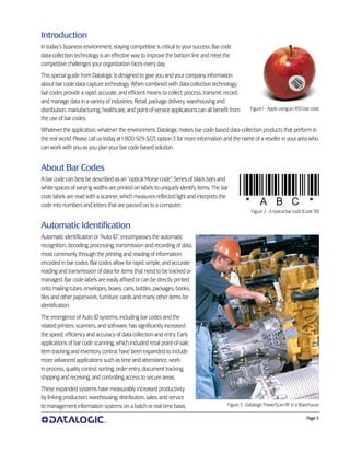 All about barcodes via Datalogic | PDF