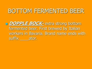 ALL ABOUT BEER | PPT