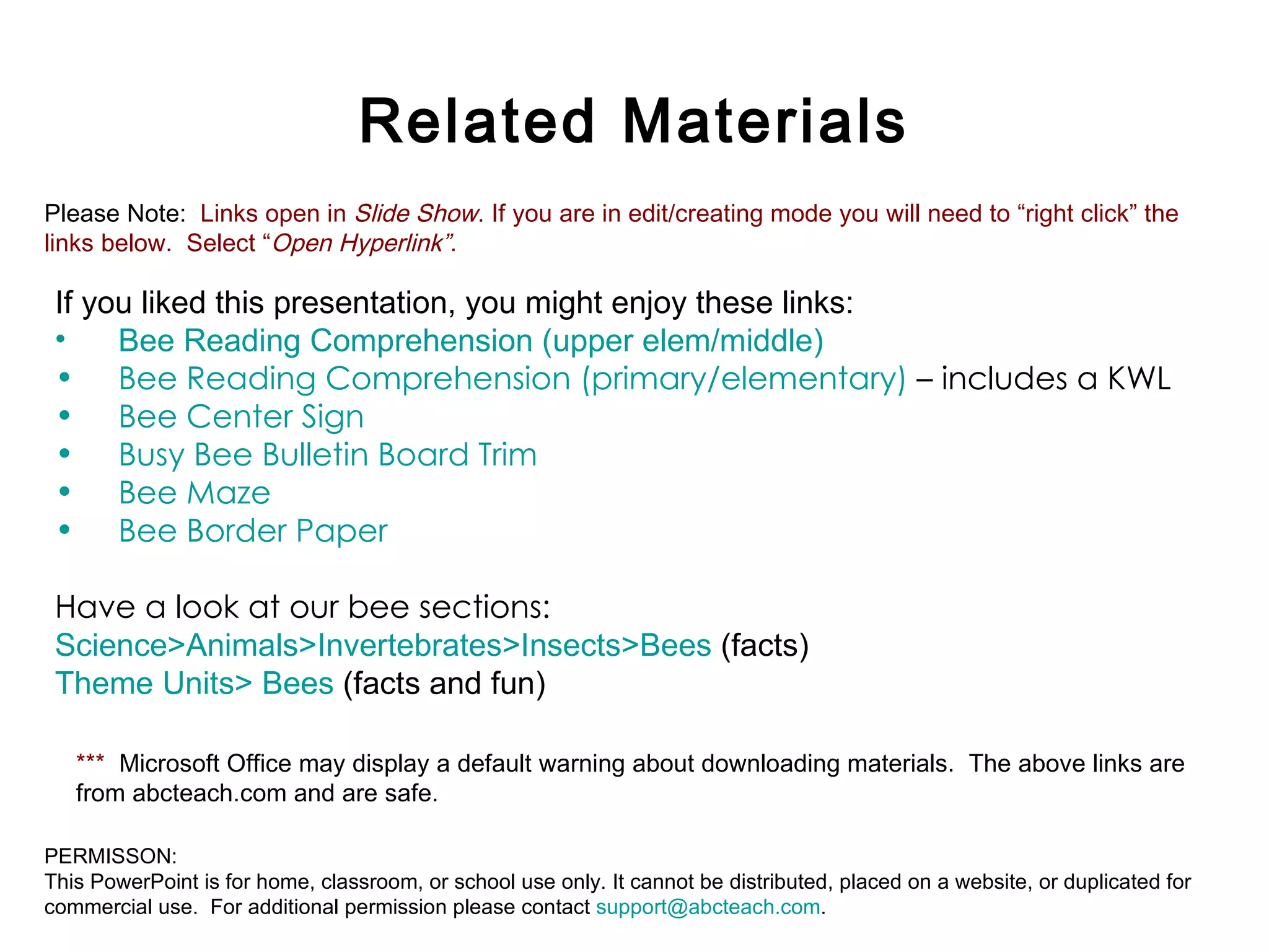 All about bees slideshow | PPT