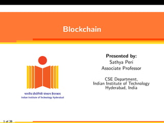 All about blockchain | PPT