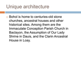 All about bohol, philippines | PPTX