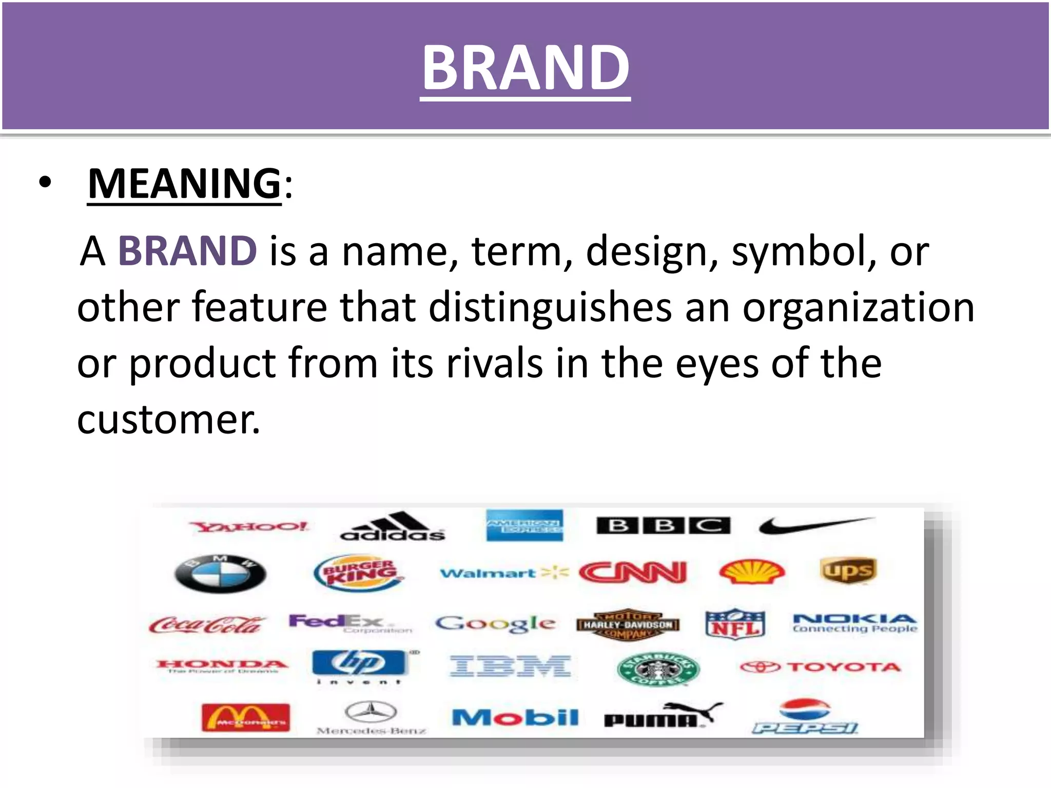 brand/branding/brand hierarchy | PPTX