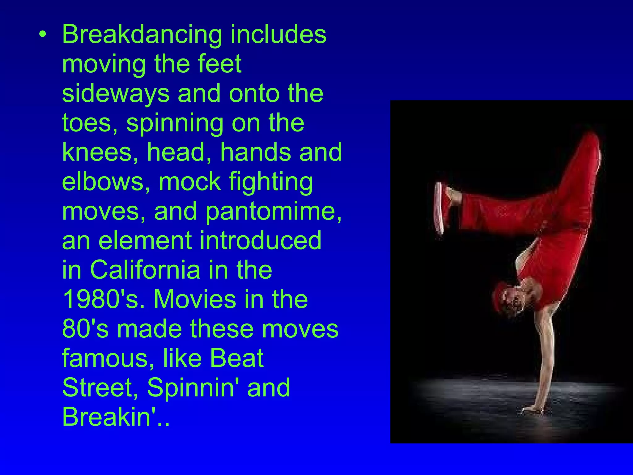 All about break dance | PPT