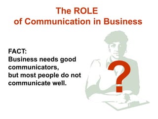 Business Communication: Important Concepts | PPT