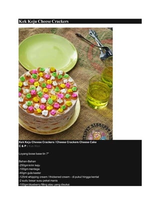 All about cakes | DOCX