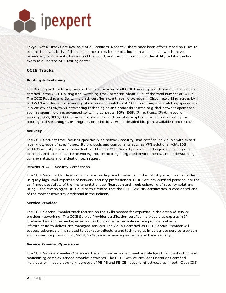 All About CCIE Certification