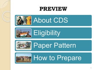 All About CDS Exam and It's Preparation | PPTX