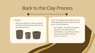 All About Clay Education Presentation in Brown Beige Hand Drawn ...