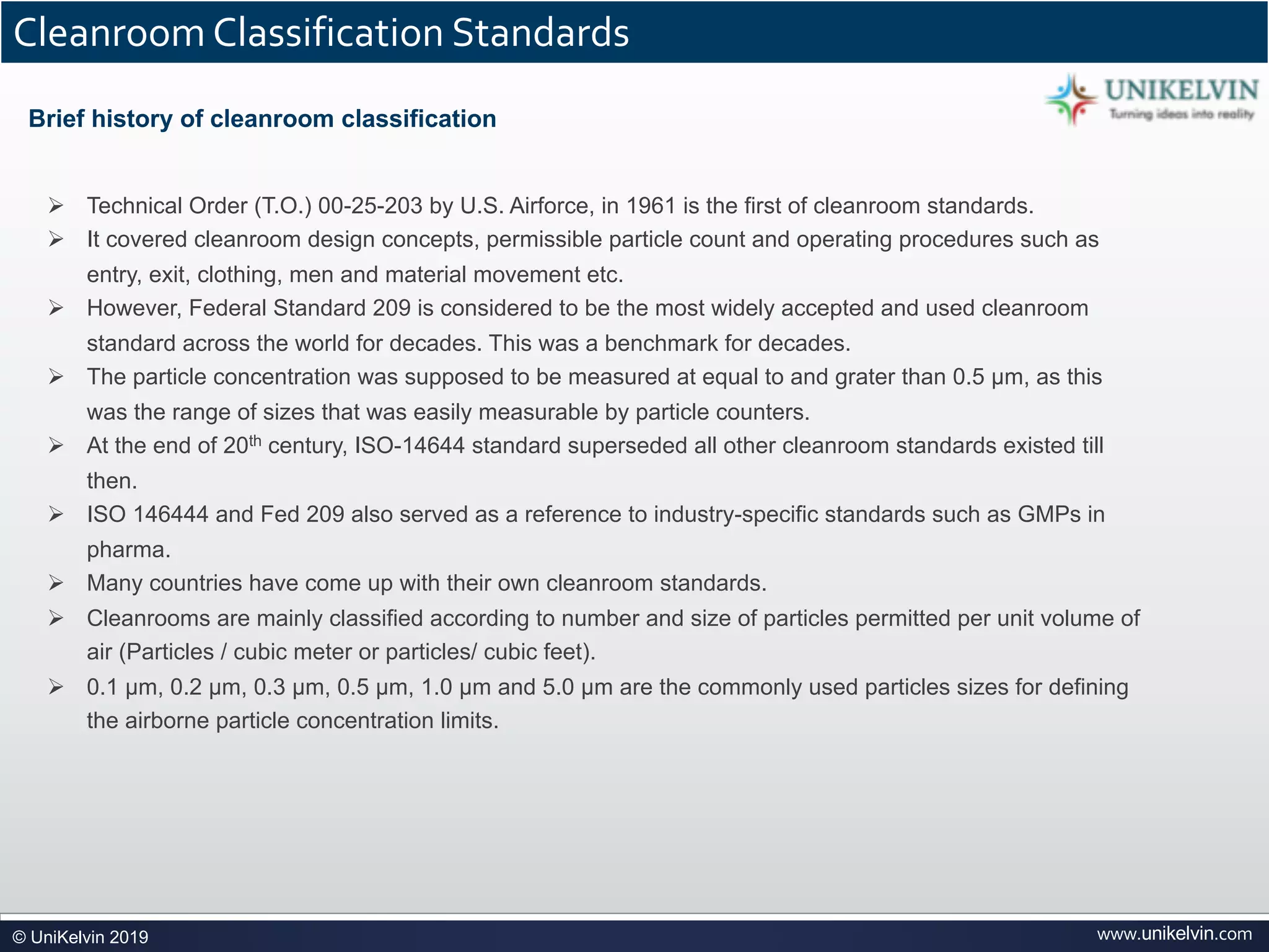 Introduction to cleanrooms | PDF