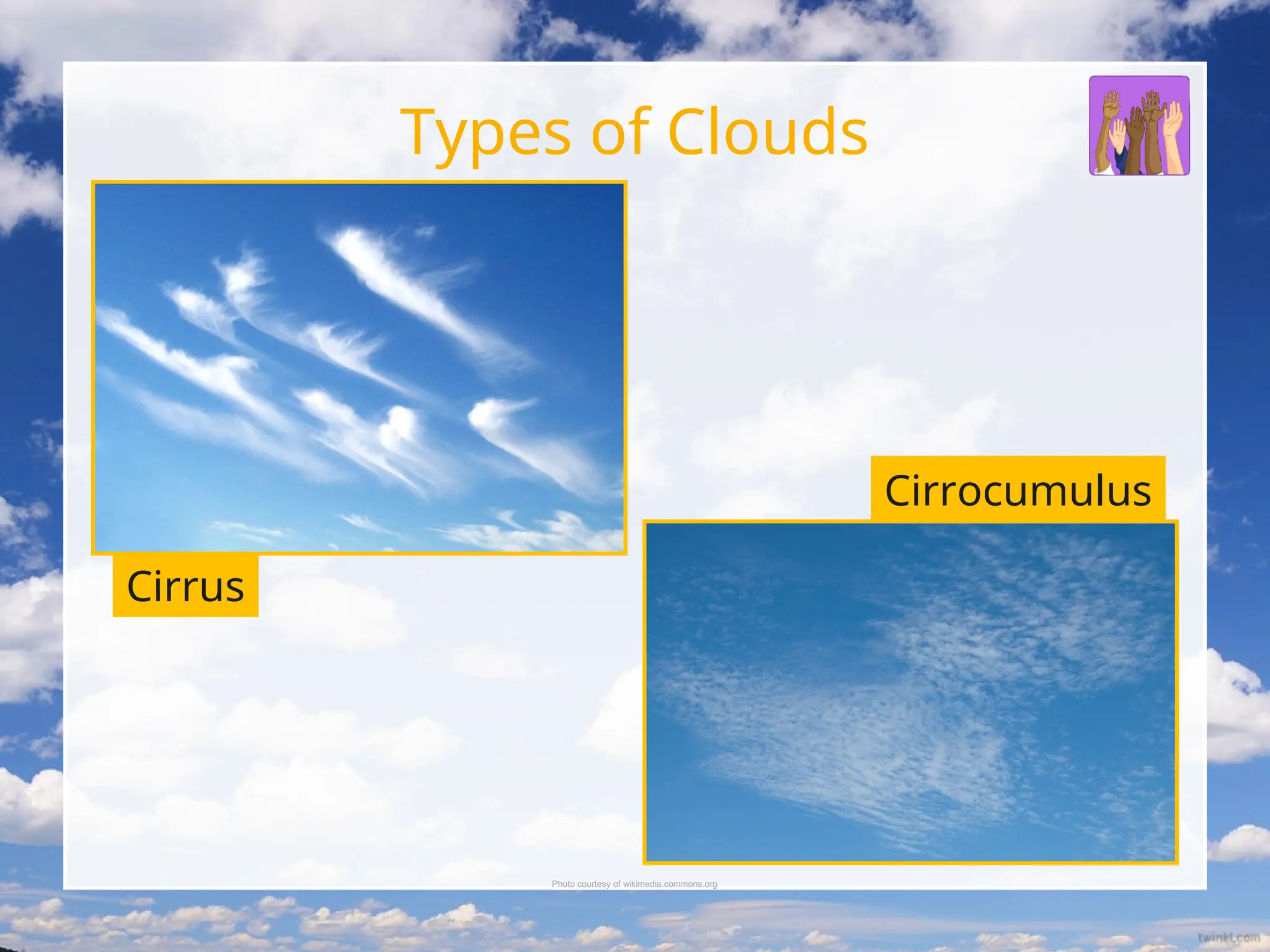 All About Clouds Presentation lesson for Grade 5 | PPT