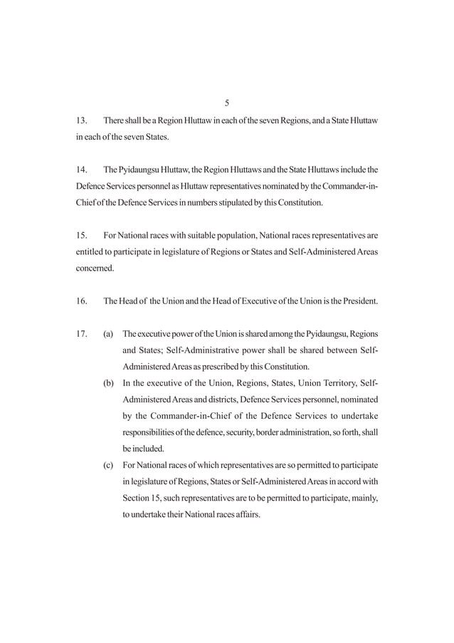 ALL ABOUT CONSTITUTION IN MYANMAR ENGLISH-BURMESE VERSION COLLECTION BY ...