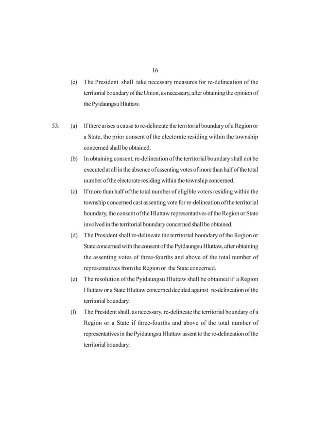 ALL ABOUT CONSTITUTION IN MYANMAR ENGLISH-BURMESE VERSION COLLECTION BY ...