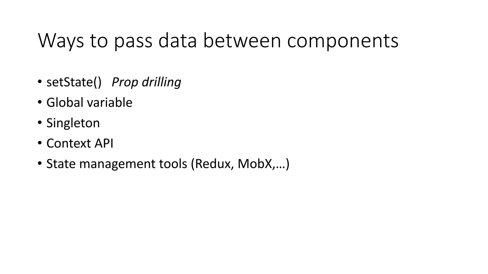 All about Context API | PPT