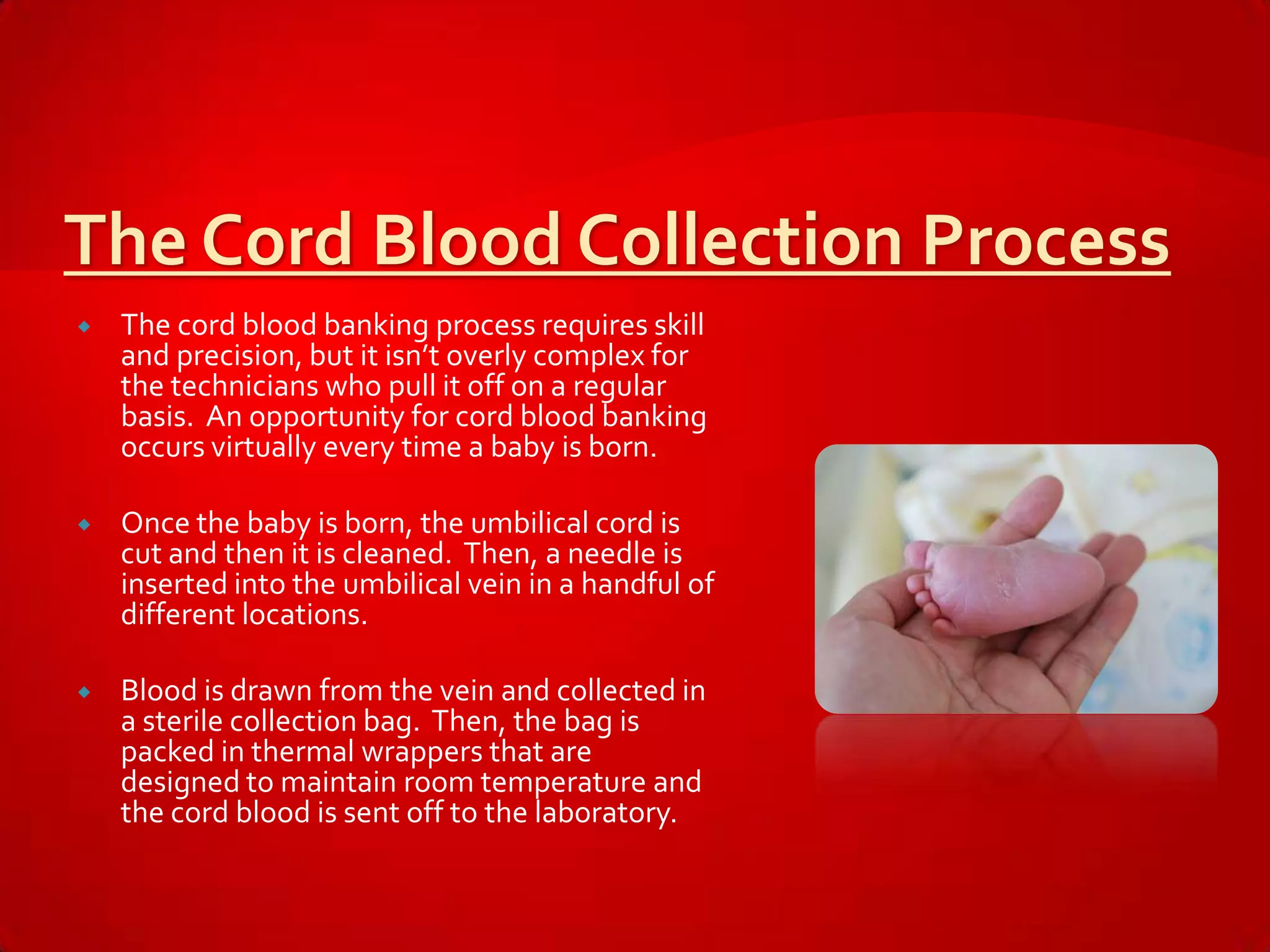 All about cord blood banking | PPTX